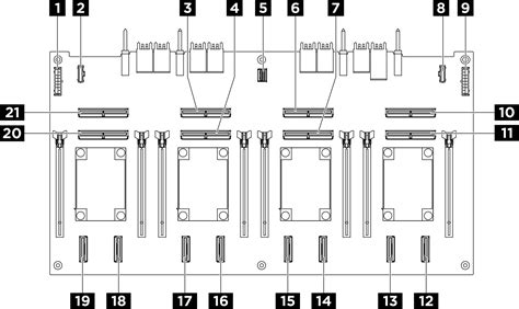 PCIe Switch Board Connectors ThinkSystem SR A V Lenovo Docs