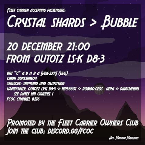 Crystal Shards Bubble Live 20 December 2100 From Outotz Ls K D8