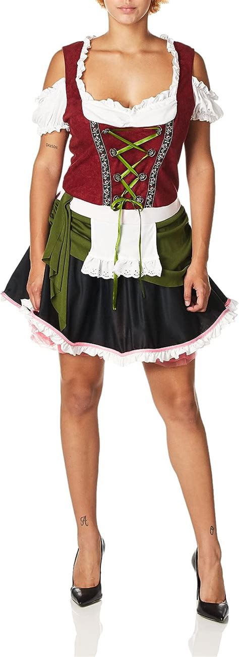 Oktoberfest Dress California Costumes Womens Bavarian Bar Maid Costume