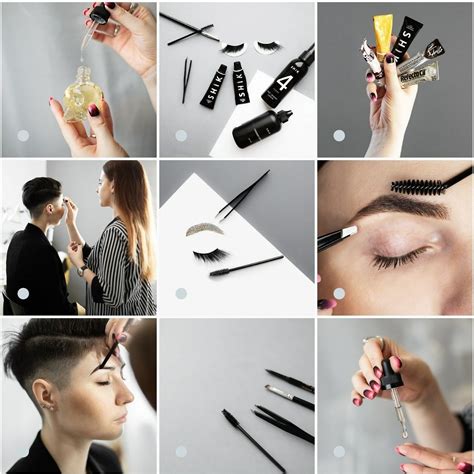 Instagram для бровиста Ресницы Брови Предметы макияжа