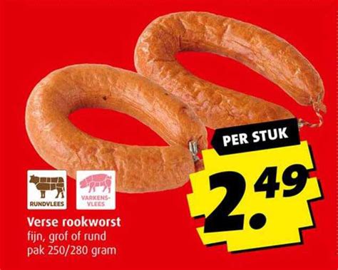 Verse Rookworst Aanbieding Bij Boni 1folders Nl
