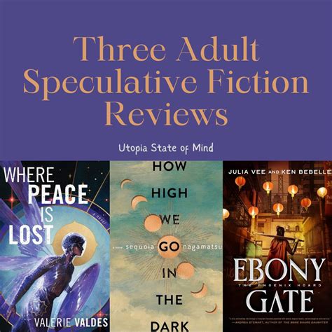 Adult Speculative Fiction Mini Reviews Utopia State Of Mind