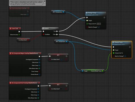 working with uds and trying to update temp around player r unrealengine
