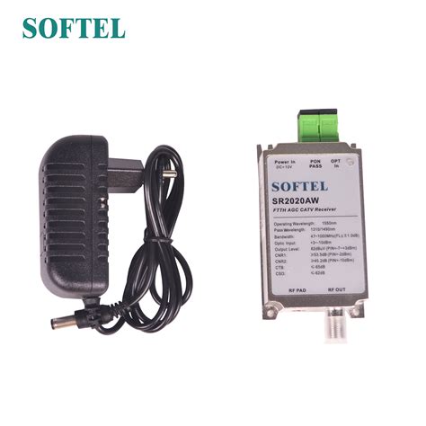 Mini Ftth Node Optical Receiver With Wdm With Agc Catv Node Optical Receiver And Mini Passive