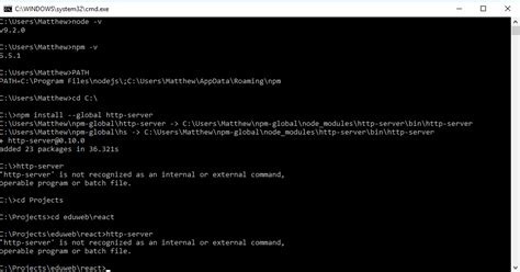 Nodejs Install Node Configuration Stack Overflow