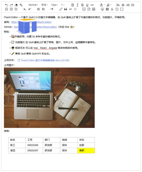 开源 一款富文本编辑器，可在 Vue、react、angular 多种框架中使用 知乎