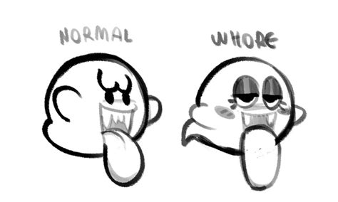Rule 34 1boy 1girls Boo Mario Boo Block Doodle Female Ghost Ghost