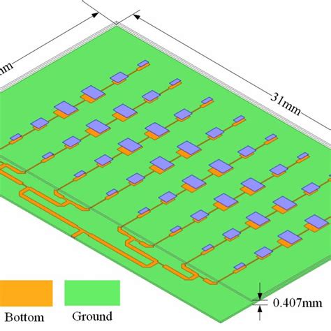 Conventional And Two Layered Series Fed Microstrip Patch Antenna Array Download Scientific
