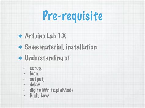 Arduino Lab 2 0 Ppt