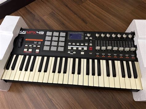 Akai Professional The Mpk49 Performance Controller Hobbies And Toys Music And Media Musical