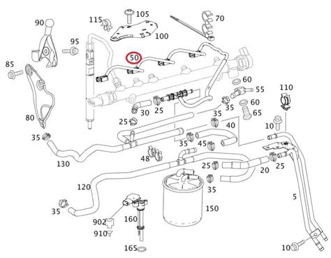 Mercedes W204 Engine Parts Diagram And Overview