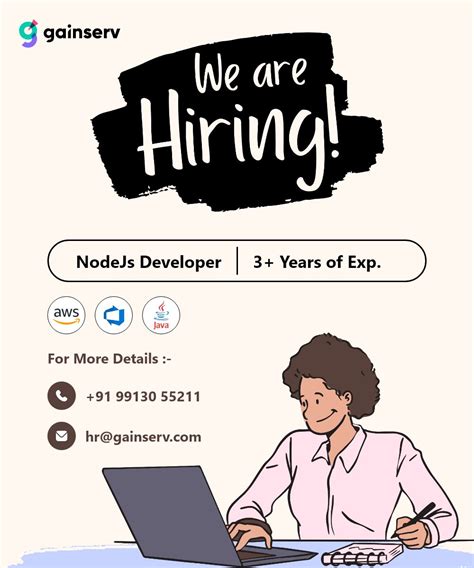 Gainserv On Linkedin Nodejs Saas Developeropportunity Suratitjobs Suratithub Aws Azure