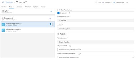 Net Error In Azure Devops Website Deployment On Iis Stack Overflow