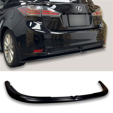 Задний сплиттер для Lexus CT200h ZW 10-13 #2