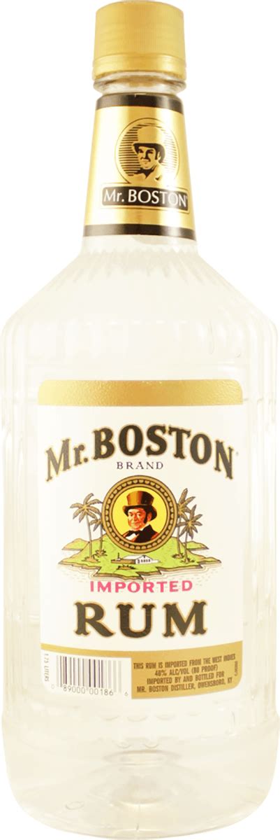 Mr Boston Light Rum Water Street Wines And Spirits