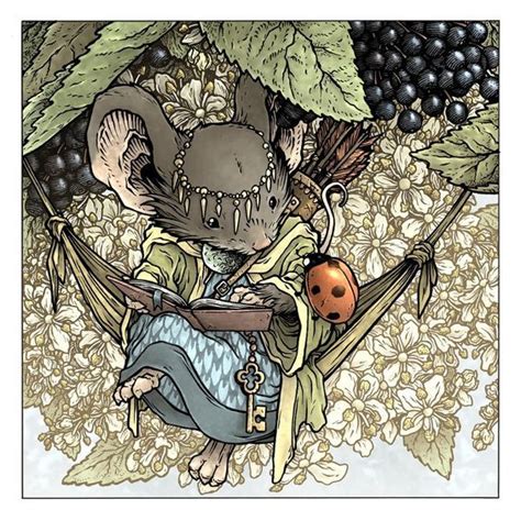 Druid Mousefolk Mouse Guard Rpg Fantasy Art Mouse Illustration