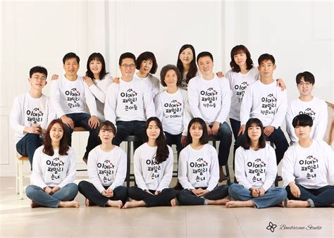 가족사진 봄바람 스튜디오