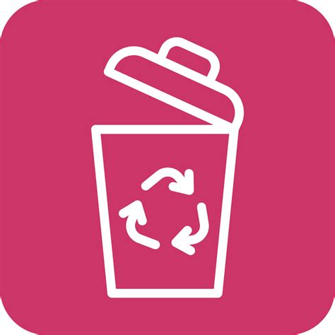 Recycle Bin Icon Vector Design 22828043 Vector Art At Vecteezy