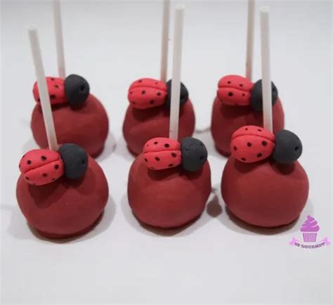Cakepops Lady Bug Vaquita San Antonio Mesa Dulce Tematica Mercadolibre