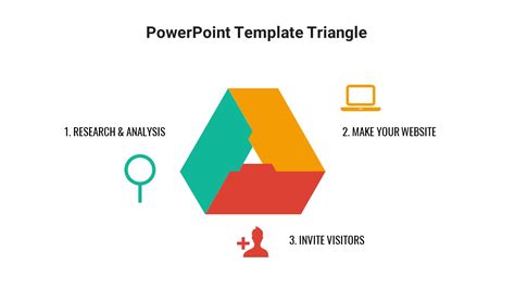 Powerpoint Template Triangle 100 Editable Pptx