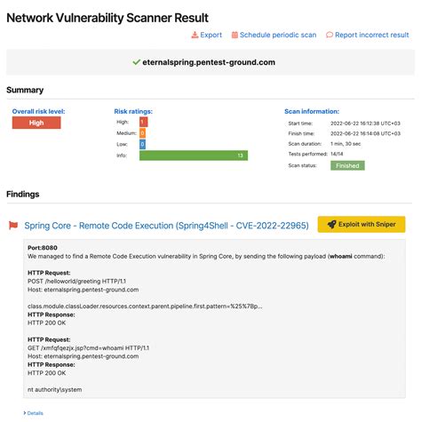 Sniper Automatic Vulnerability Exploitation Tool Demo Inside Pentest