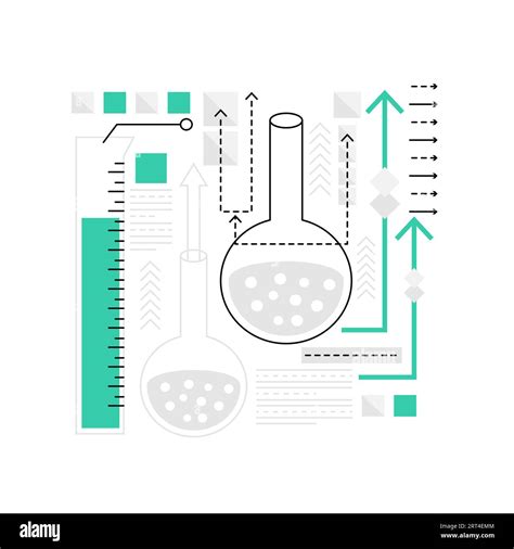 Genetic Engineering Research Genetics Biochemistry Laboratory Research Vector Illustration