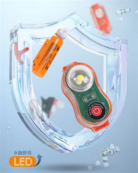 Marine Lifejacket And Immersion Suit Automatic Led Light