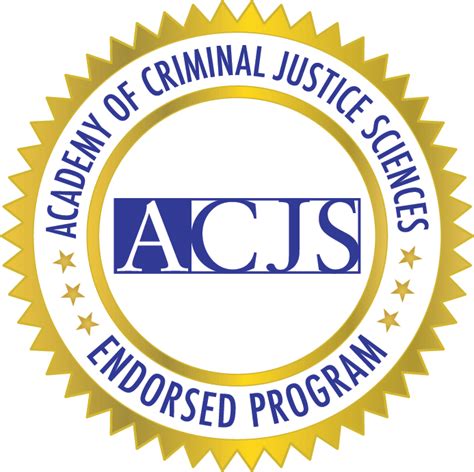 Acjs Endorsed Programs Academy Of Criminal Justice Sciences