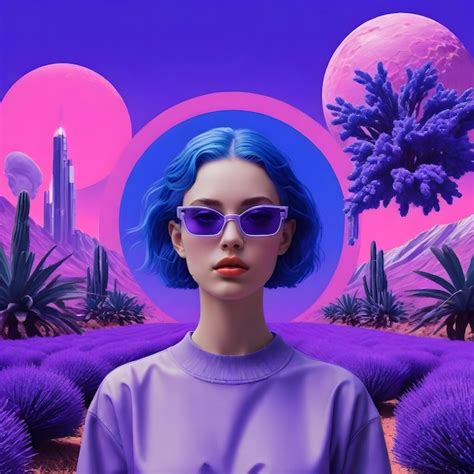 Premium Photo Cyberpunk Girl