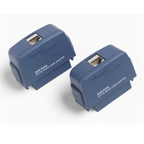 Fluke Networks DSX Patch Cord Test Adapter DSX PC ES S AS JM Test Systems