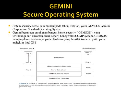 Keamanan Sistem Operasi Kelompok 3 Security Kernel PPT