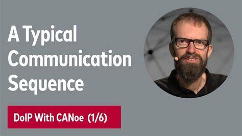 Doip With Vector Canoe 1 6 A Typical Communication Sequence Youtube