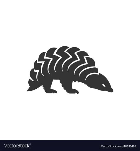 Pangolin Icon Royalty Free Vector Image Vectorstock Pangolin Icon Royalty Free Vector Image Vectorstock