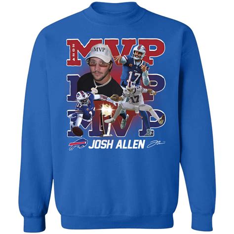 2024 Josh Allen Mvp Hoodie