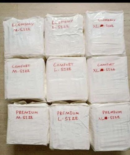 Tape Style Briefs Disposable Adult Diapers Plain Pkt Xl At Rs 205pack