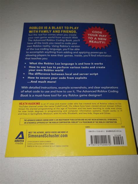 advanced roblox coding book hobbies and toys books and magazines