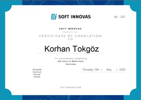 Korhan Tokgöz Auf Linkedin Developer Reactjs Nodejs Mongodb Nodejs Expressjs Softinnovas