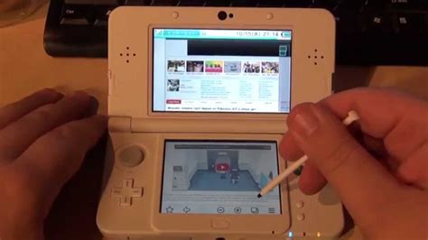 New Nintendo 3ds Look At Internet Browser Youtube
