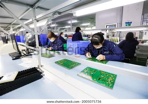 Semiconductor Worker Stock Photos Images Photography Shutterstock