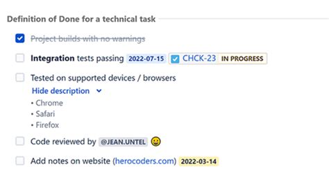 Checklists For Jira Free By Herocoders Atlassian Marketplace