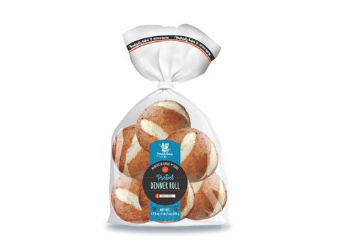 Pretzel Hamburger Bun 4 Ct Backerhaus Veit