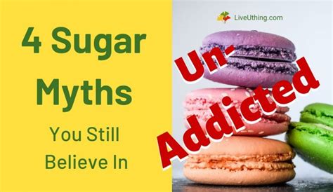 4 Sugar Myths You Still Believe In With Video Notes Live Uthing