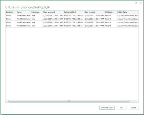 Powerquery Excel Power Query Column Not Getting Segregated Stack