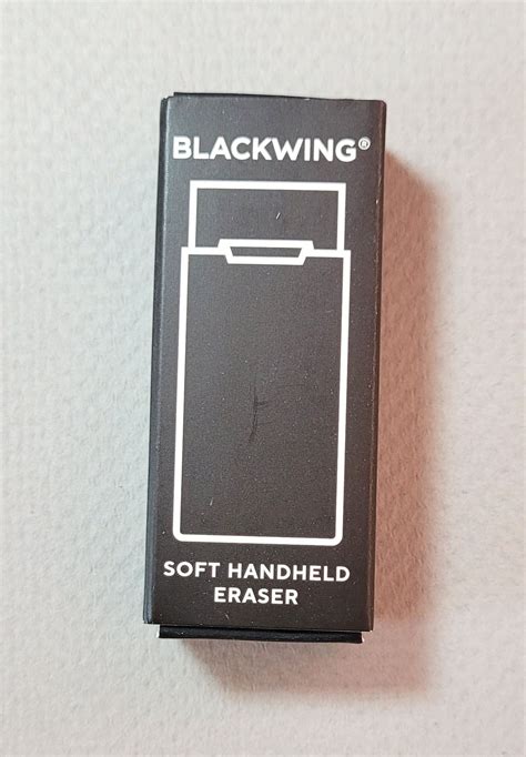 Eraser Review Blackwing Soft Handheld Eraser The Well Appointed Desk