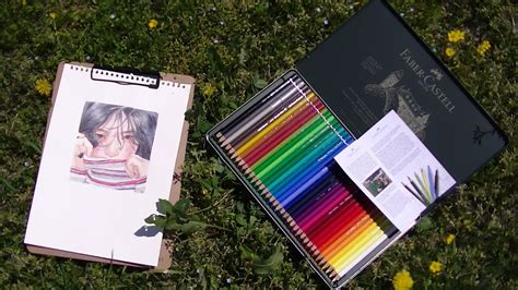 𝒓𝒆𝒗𝒊𝒆𝒘 ꒰ 파버카스텔 알버트뒤러 수채 색연필 ꒱ Youtube