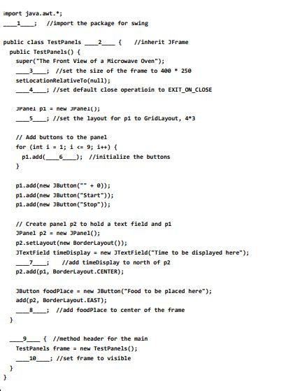 Solved 1 Complete A Graphic User Interface As Shown Below Chegg