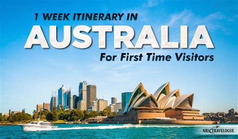 1 Week Itinerary In Australia For First Time Visitors