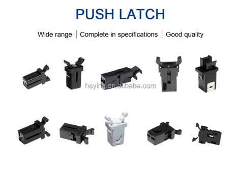 Plastic Door Lock Push Latch For Open And Close Door And Panel