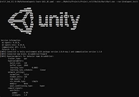 Yaml을 이용한 Gail 및 Bc를 Mlagents Learn으 인프런 커뮤니티 질문and답변