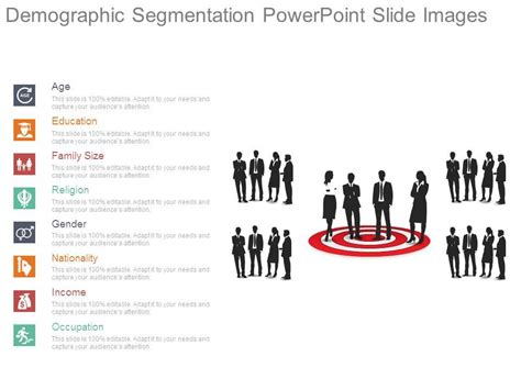 Demographic Segmentation Powerpoint Slide Images Powerpoint Templates Backgrounds Template